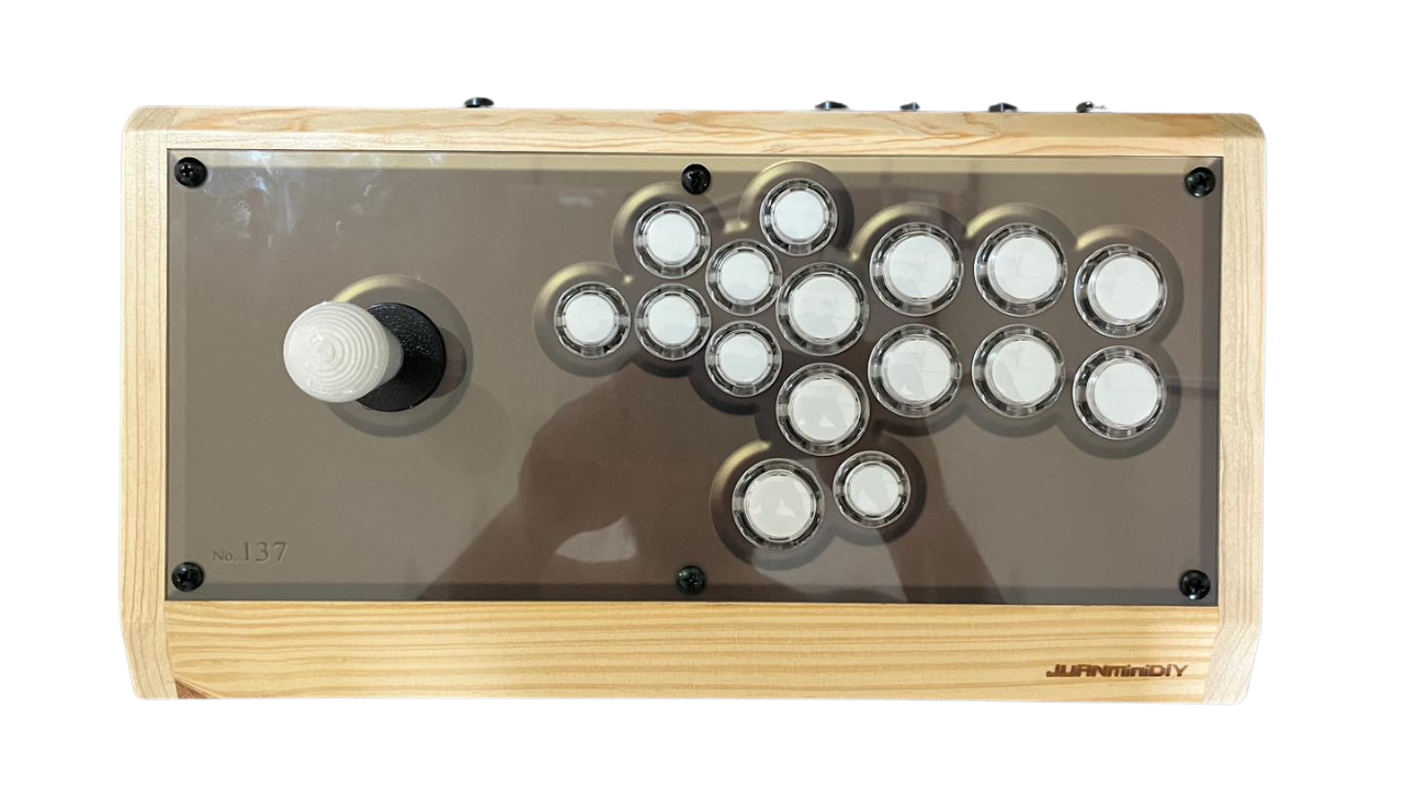 JUANminiDIY Signature Hybrid Custom Fightstick