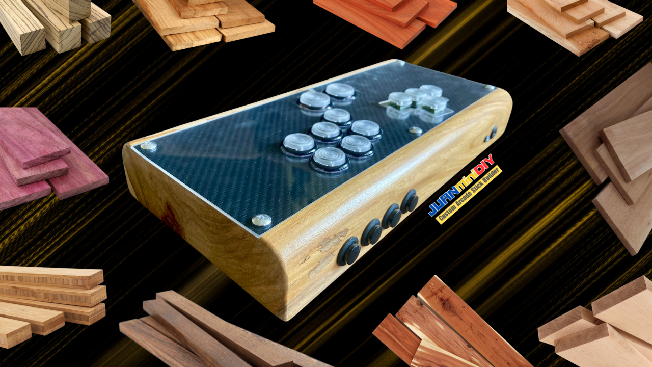 Top 10 Wood Types for Building Custom Wooden Arcade Sticks