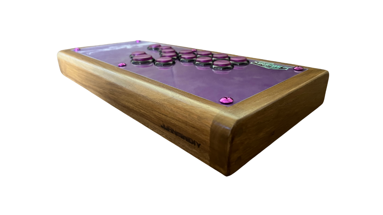 JUANminiDIY Extended Mini All-Button Custom Fightstick