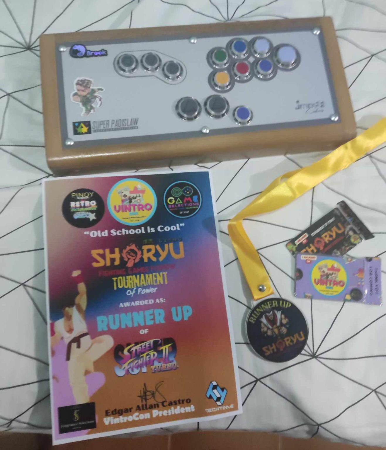 JMD Featured Gamer: Pao Islaw and His JUANminiDIY Custom Fightstick