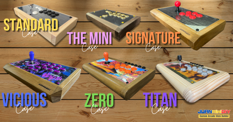 JUANminiDIY Standard All Button Custom Arcade Stick JUANminiDIY Standard All Button Custom Arcade Stick