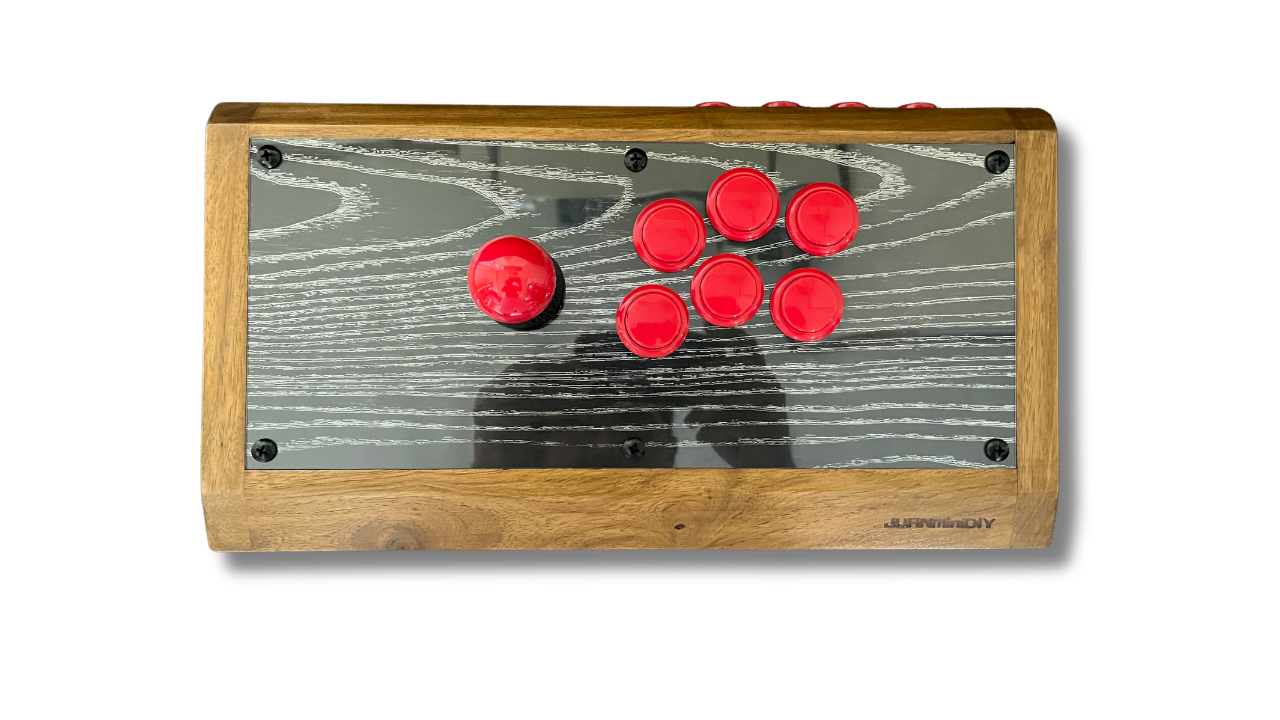 JMD Customs Signature Case Design Made of Narra Hardwood